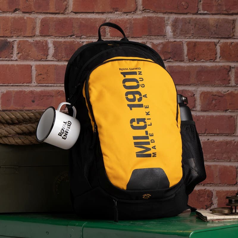 【楽天市場】ROYAL ENFIELD / ロイヤルエンフィールド純正 Mlg Lifestyle Backpack - Black ...