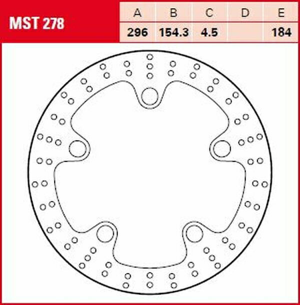 【楽天市場】TRW BRAKE ROTOR FIX ROUND L/R | MST278：ワンダーテック