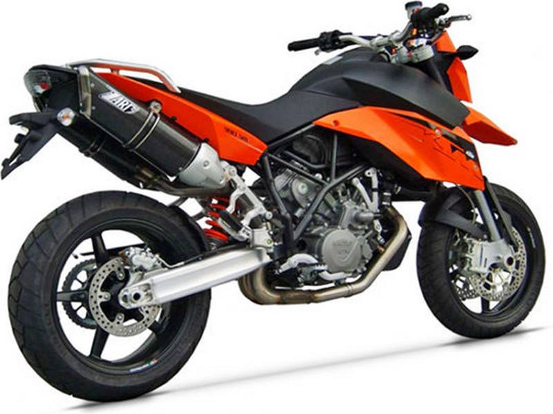 【楽天市場】Zard / ザードマフラー ブラックステンレススチール -ALU レーシング スリップオン KTM 950 SM/SMT ...