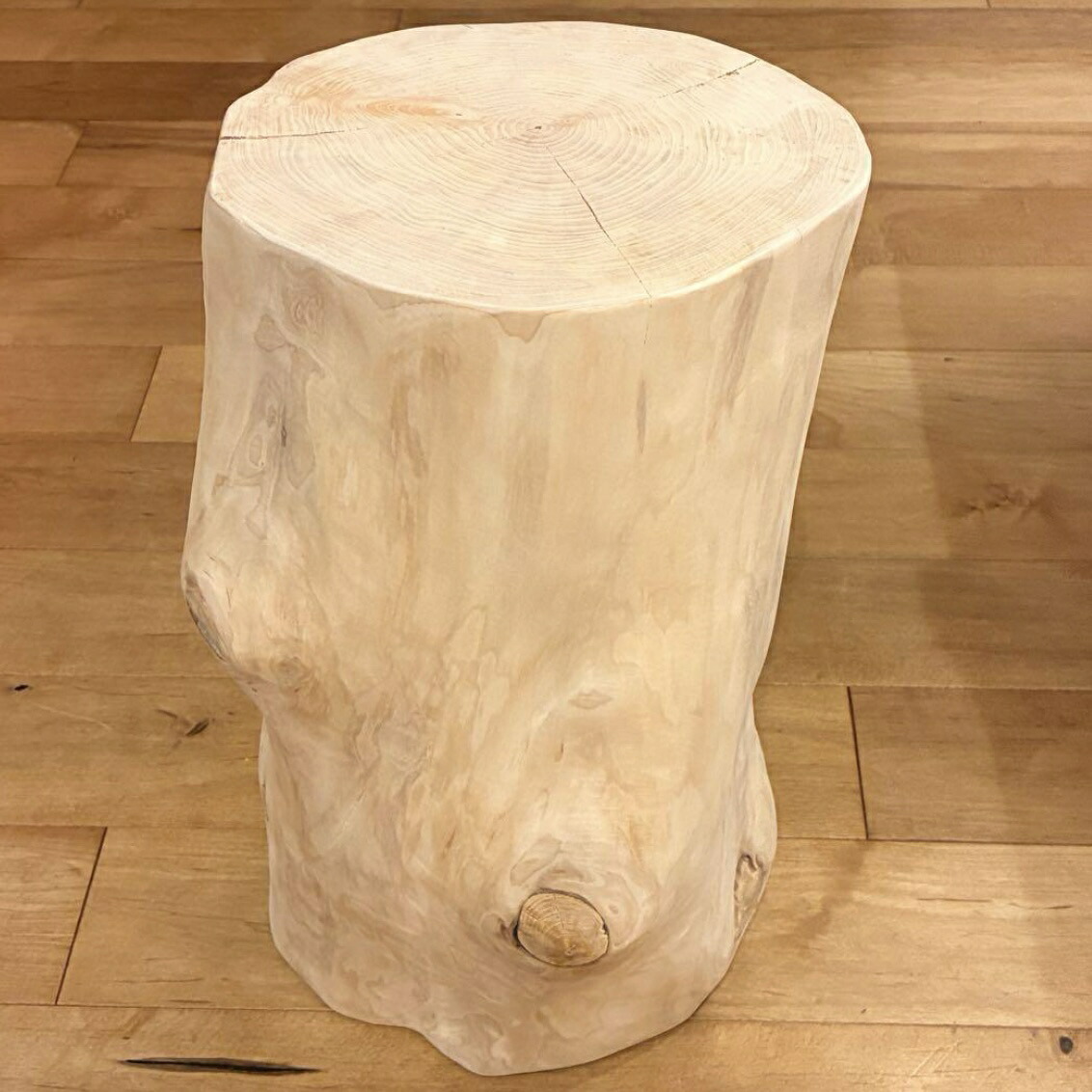 【楽天市場】【Maki Wood Stool】 槙 丸太 椅子 スツール 丸太スツール stool chair wood ...