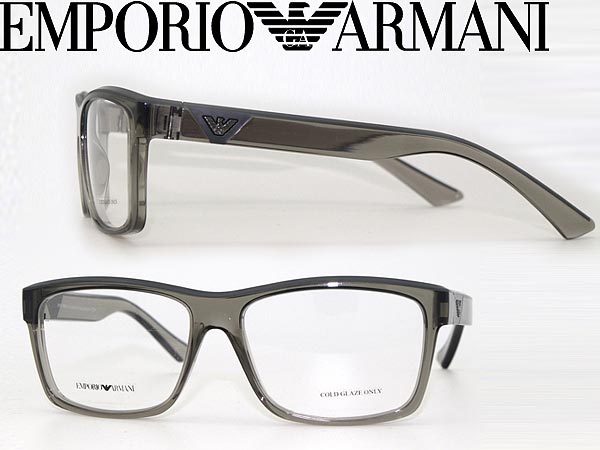 【楽天市場】めがね EMPORIO ARMANI ブラッククリアスケルトン ウェリントン型 エンポリオアルマーニ メガネフレーム 眼鏡 EMP ...