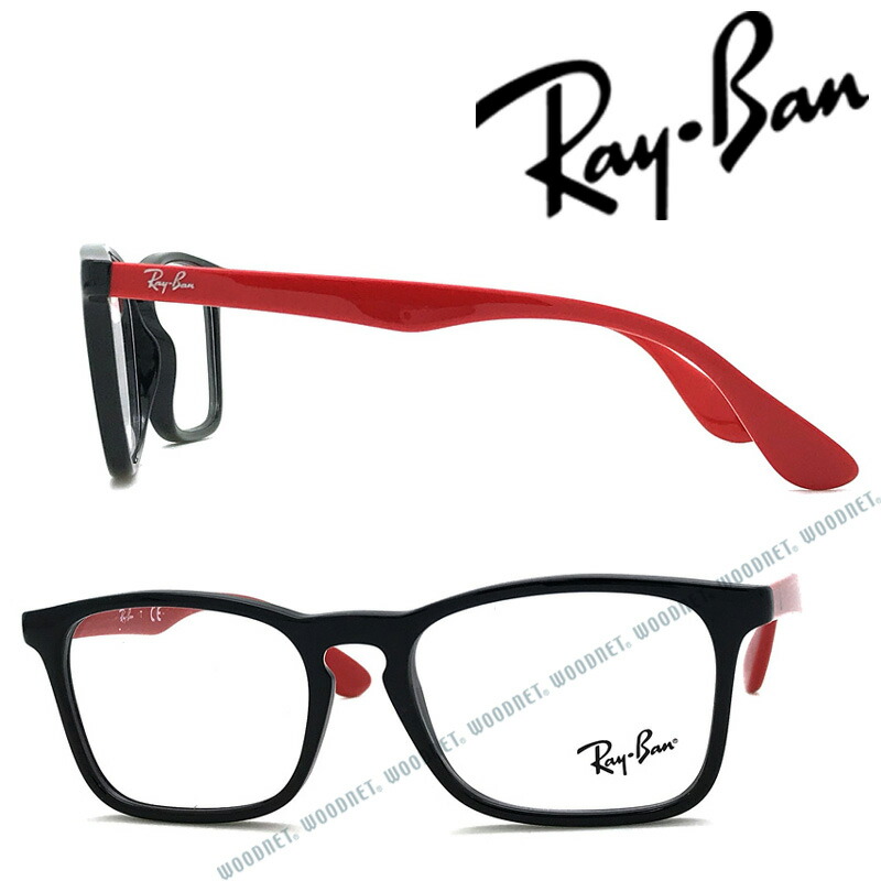 【楽天市場】RayBan メガネフレーム レイバン メンズ&レディース【子供用】ブラック 眼鏡 KIDS 0RY-1553-3725 ブランド ...