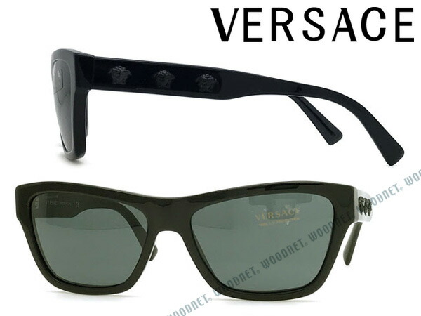 【楽天市場】VERSACE サングラス ベルサーチ ヴェルサーチェ メンズ&レディース ブラック 0VE-4289-GB1-87 ブランド ...