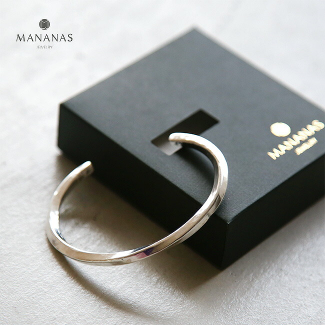 【楽天市場】[BR-21003M]MANANAS(マナナス) Twisted Bangle/ツイストバングル：WOODY HOUSE／ウッディーハウス