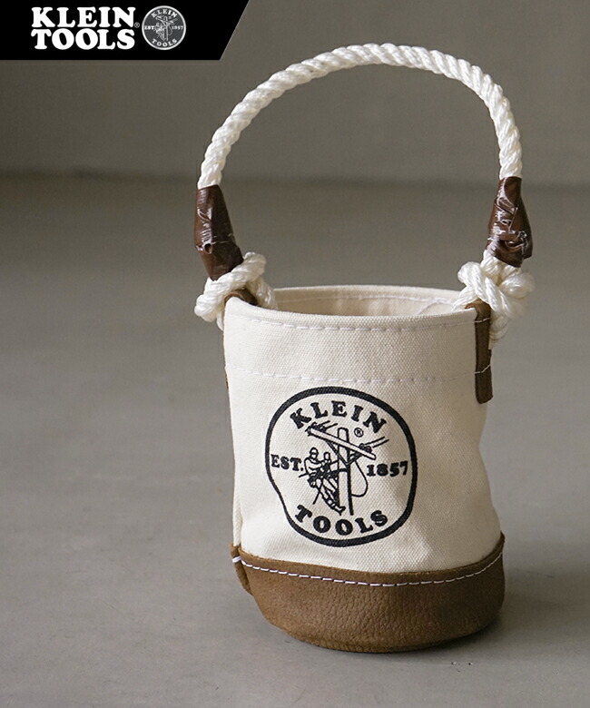 【楽天市場】[5104MINI]KLEIN TOOLS(クラインツールズ) ミニツールバケツ レザーボトム：WOODY HOUSE／ウッディーハウス