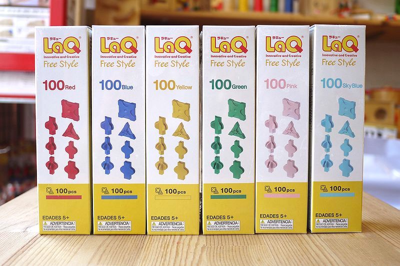 【楽天市場】ラキュー フリースタイル100 LaQ 知育玩具 知育ブロック 男の子 女の子 かしこくなる おもちゃ：木のおもちゃ ウッディモンキー