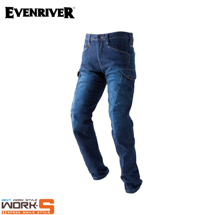 【楽天市場】EVEN RIVER イーブンリバー USD302 ストレッチブラストカーゴ S M L LL 3L 4L オールシーズン対応 上下ありワークウェア 作業着 作業服 セール中 ...