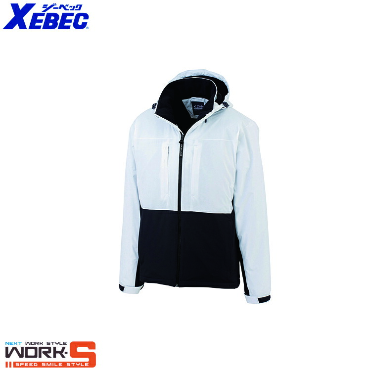 【楽天市場】XEBEC ジーベック502 ボウスイケイ防寒ブルゾン 4L 5L オールシーズン対応 上下ありあったかいワークウェア 作業着 作業服 セール中！！：ワークエス