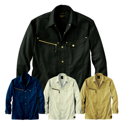 【楽天市場】Jawin 作業服 55504 長袖シャツ通年物 4L～5L：ワークショップタマイ楽天市場店