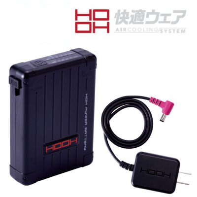 【楽天市場】HOOH 19Vバッテリーセット V1901 快適ウェア用 空調 モバイル バッテリー 空調バッテリー 充電器 空調ファンバッテリー：ワークショップタマイ楽天市場店