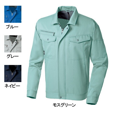 【楽天市場】作業着 作業服 桑和 (SOWA) 7333 長袖制電ブルゾン 3L：作業服・空調服・防寒着キンショウ