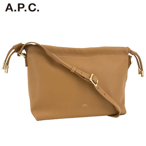 【楽天市場】アーペーセー A.P.C. レディース ショルダーバッグ NINON PUAAT F61583 CARAMEL キャラメル CAF ...