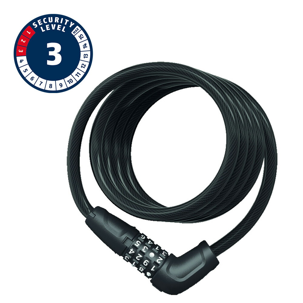 【楽天市場】ABUS NUMERO 5510C/180 W/SCMU ロック：ワールドサイクル