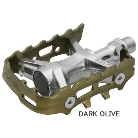 【楽天市場】ミカシマ MT-LUX COMPE 75 ダークオリーブ ペダル：ワールドサイクル