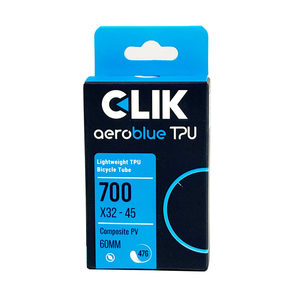 【楽天市場】Clikvalve CLIK AEROBLUE TPU TUBE COMPOSITE PV 700×32-45 60MM [CKB ...