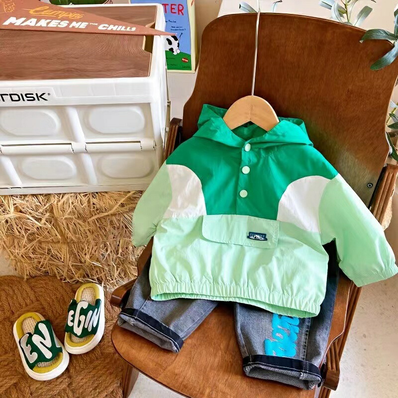 【楽天市場】キッズ 子供服 トップス アウター カジュアル 男女兼用 ベビー服 春秋 ゆったり 可愛い フード付き 長袖 薄手 KUFB018 ...