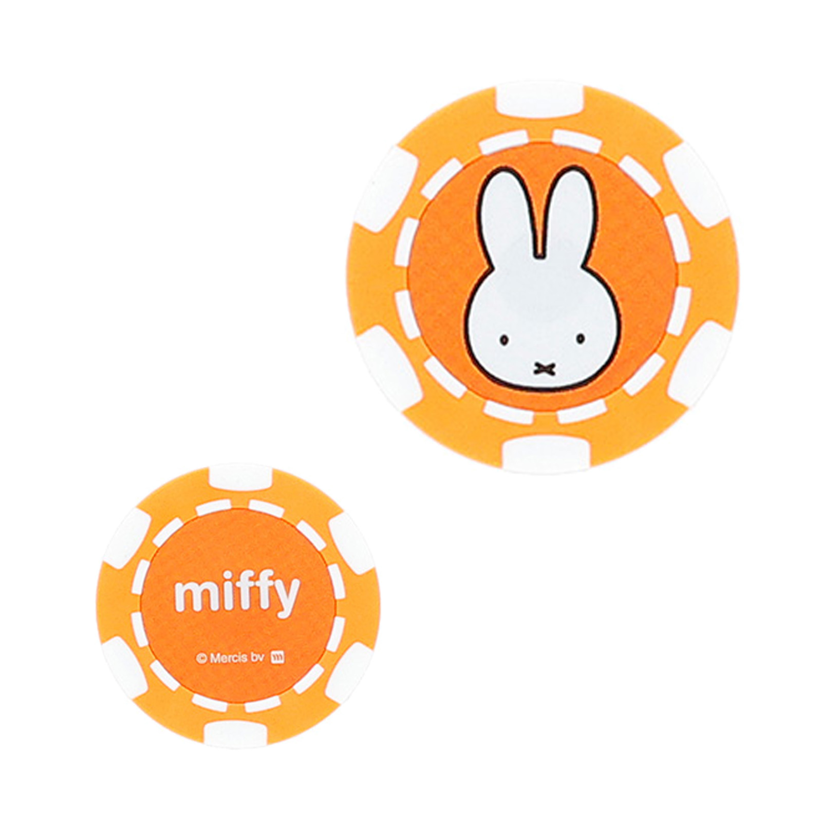 【楽天市場】ゴルフ カジノチップ miffy ミッフィー コインマーカー【IRN】：ワールドゴルフ