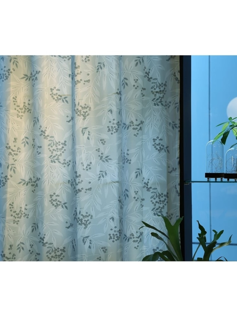 【楽天市場】【グリーンデイル/洗える/防炎】ボタニカルプリントカーテン W100*H200cm LAURA ASHLEY HOME ローラ ...