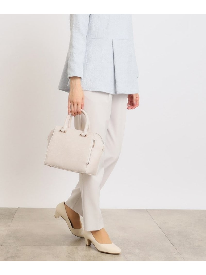 【楽天市場】【SALE／41%OFF】雑誌掲載【人間工学/セレモニー/お仕事】縦Zipバーハンドル2WAYトート grove グローブ バッグ ...