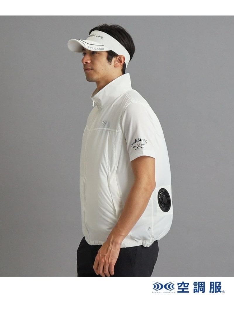 【楽天市場】【SALE／30%OFF】【ファン別売り】 「空調服(R)」ベスト adabat アダバット トップス ベスト・ジレ ブラック ホワイト【RBA_E】【送料無料】[Rakuten ...