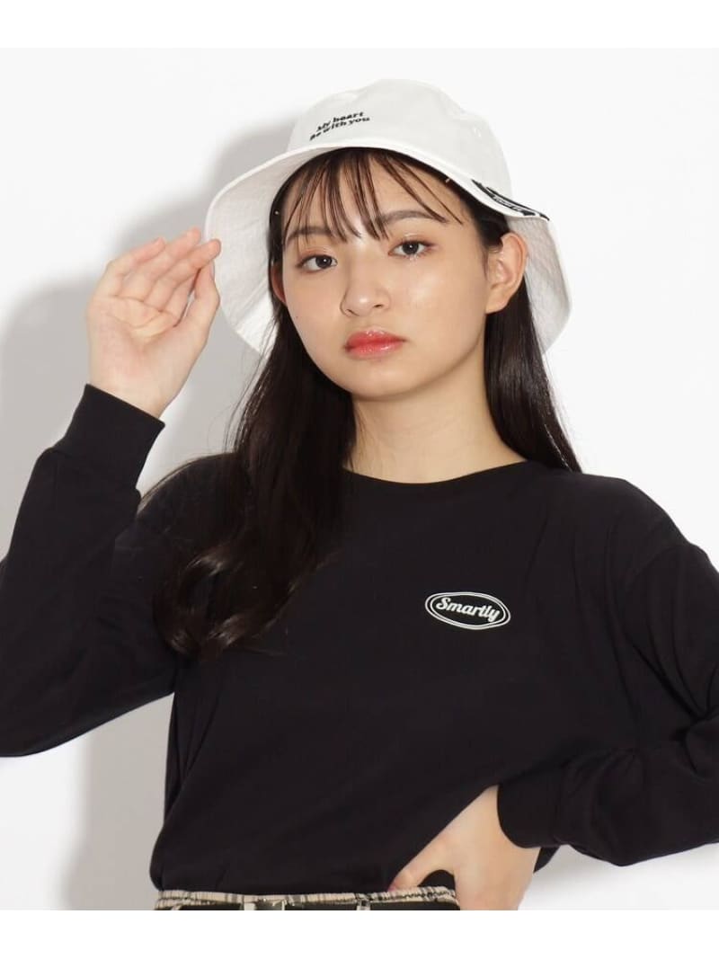 【楽天市場】【SALE／60%OFF】ライン入りバケットハット PINK-latte ピンク ラテ 帽子 ハット ホワイト ブラック パープル ...