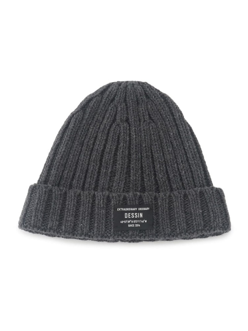 【楽天市場】【SALE／50%OFF】ウール混ワッチ Dessin デッサン 帽子 ニット帽・ビーニー イエロー ブルー グレー【RBA_E ...