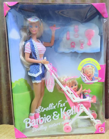 【楽天市場】Barbie Mattel Strollin '楽しいバービー＆ケリー：ワールドセレクトショップ