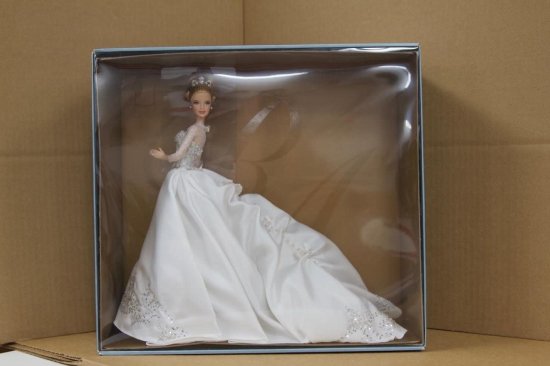 【楽天市場】Barbie Reem Acra Bride バービー Platinum Edition Reem Acra- 100の1つが署名 ...