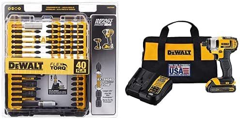 【楽天市場】Dewalt デウォルト DCF885C1 20V Max 1/4" Impact Driver Kit, with ...