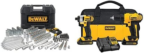 【楽天市場】Dewalt デウォルト Mechanics Tool Set, 205-Piece (DWMT81534) & 20V MAX ...