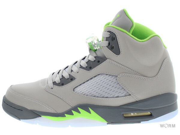 【楽天市場】AIR JORDAN 5 RETRO dm9014-003 silver/green bean-flint grey エア ...