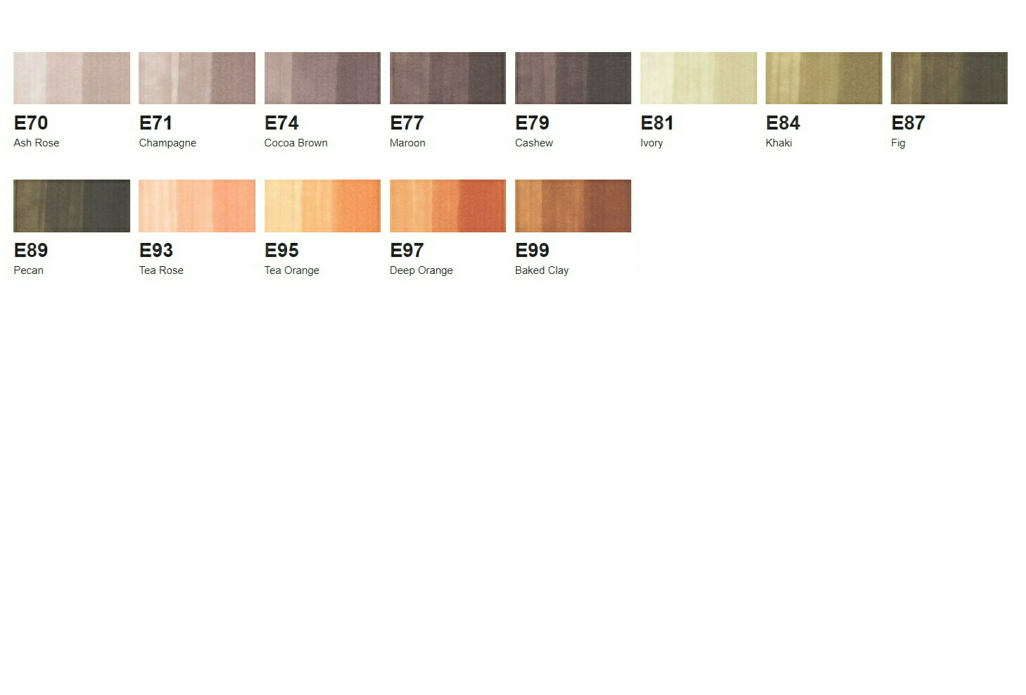 【楽天市場】.Too COPIC ink コピックインク 単品 E70～E99：Office WOW！楽天市場店