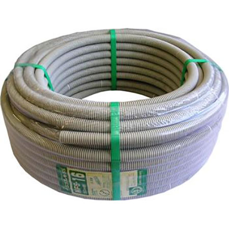 【楽天市場】PF管 PF16 ミラフレキSS 50m巻 MFS-16-50 アイボリー （PF管 mfs16）：WOWシステム