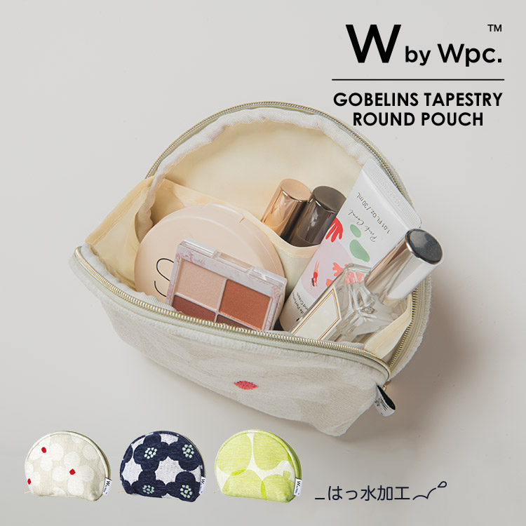 【楽天市場】ギフト対象【Wpc.公式】Wpc. Patterns ゴブラン織ラウンドポーチ《メール便対象》【小物入れ ブランド おしゃれ プチギフト 誕生日プレゼント かわいい 可愛い ...