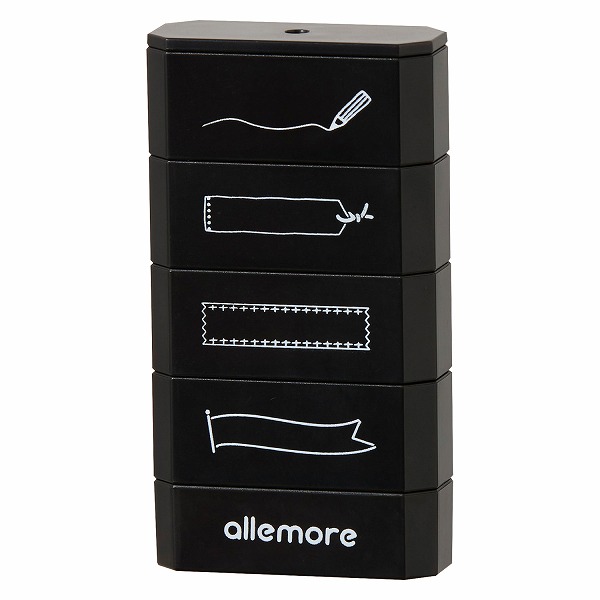 【楽天市場】【楽天スーパーセール限定特価】はんこ シヤチハタ allemore アレモア 4連結スタンプ nototo join ノトトジョイン フレーム PEL-JA1/H デザインスタンプ ...