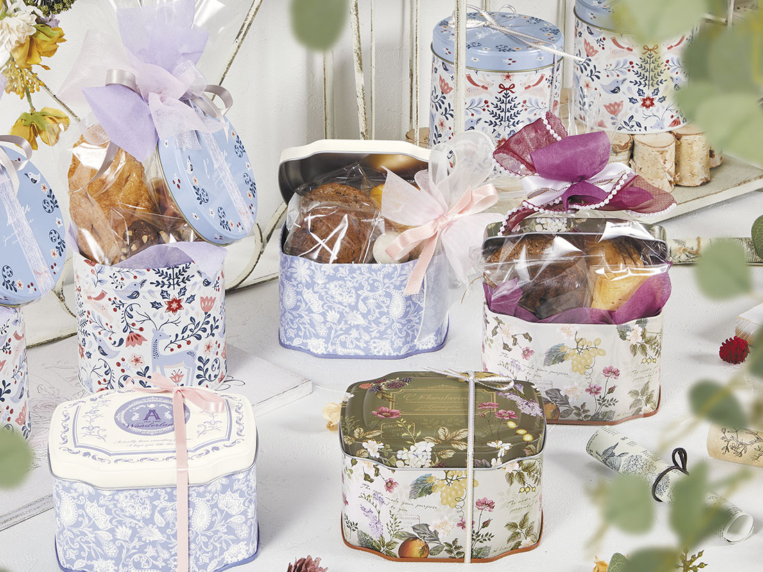 【楽天市場】アリスブリキ缶：ラッピングストア（コッタ cotta）