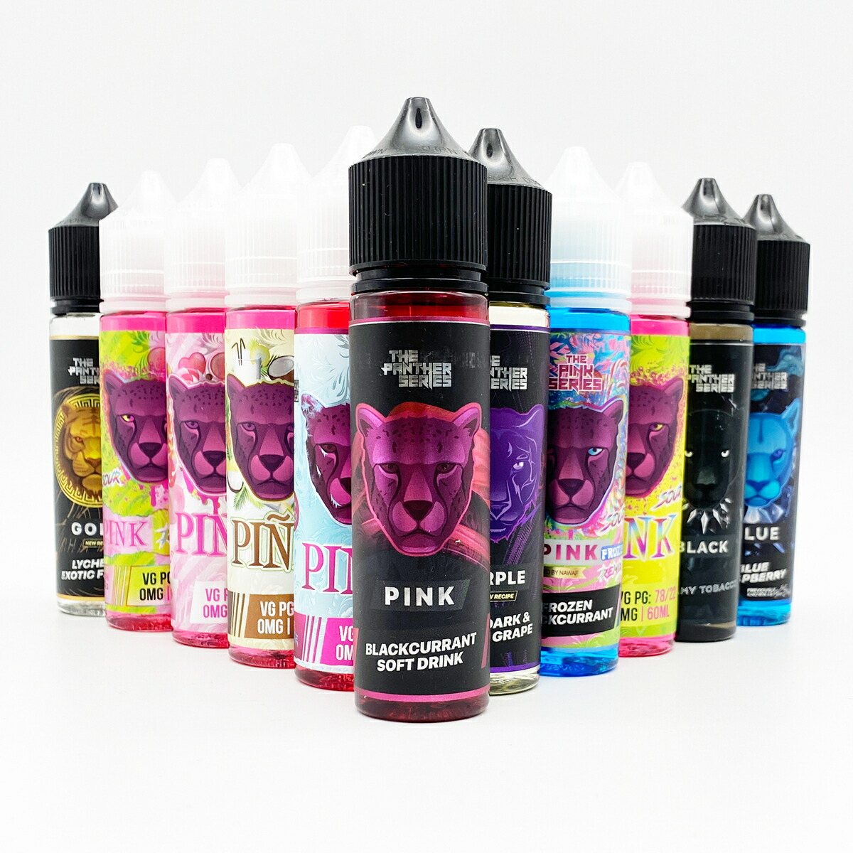 【楽天市場】DR VAPES PINK PANTHER シリーズ 60ml ドクターベイプ ピンクパンサー パープルパンサー ゴールドパンサー Pink Purple Gold 電子タバコ ...
