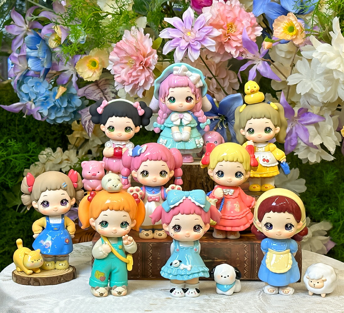 【楽天市場】BECKY`S FURRY SPRING OUTING【全8種類 レアキャラ1種類】[1箱1体入り]デザイナーズトイ ブラインド ...