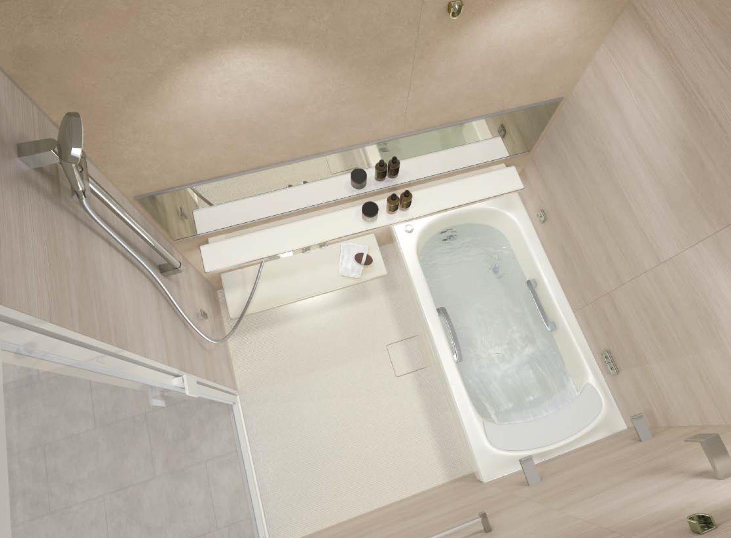 【楽天市場】TOTO シンラ WKシリーズ Rタイプ 1416サイズ 写真セットWKV1416JRX3 マンションリモデルバスルーム(別サイズ 1418 1620オプション対応，メーカー直送 ...