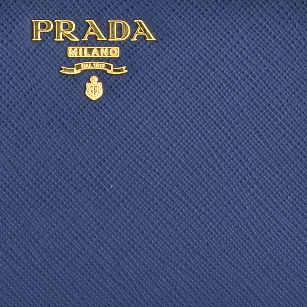 【楽天市場】プラダ 財布 折財布 PRADA 1ML225 QWA F0016 BLUETTE 【SAFFIANO METAL ORO ...