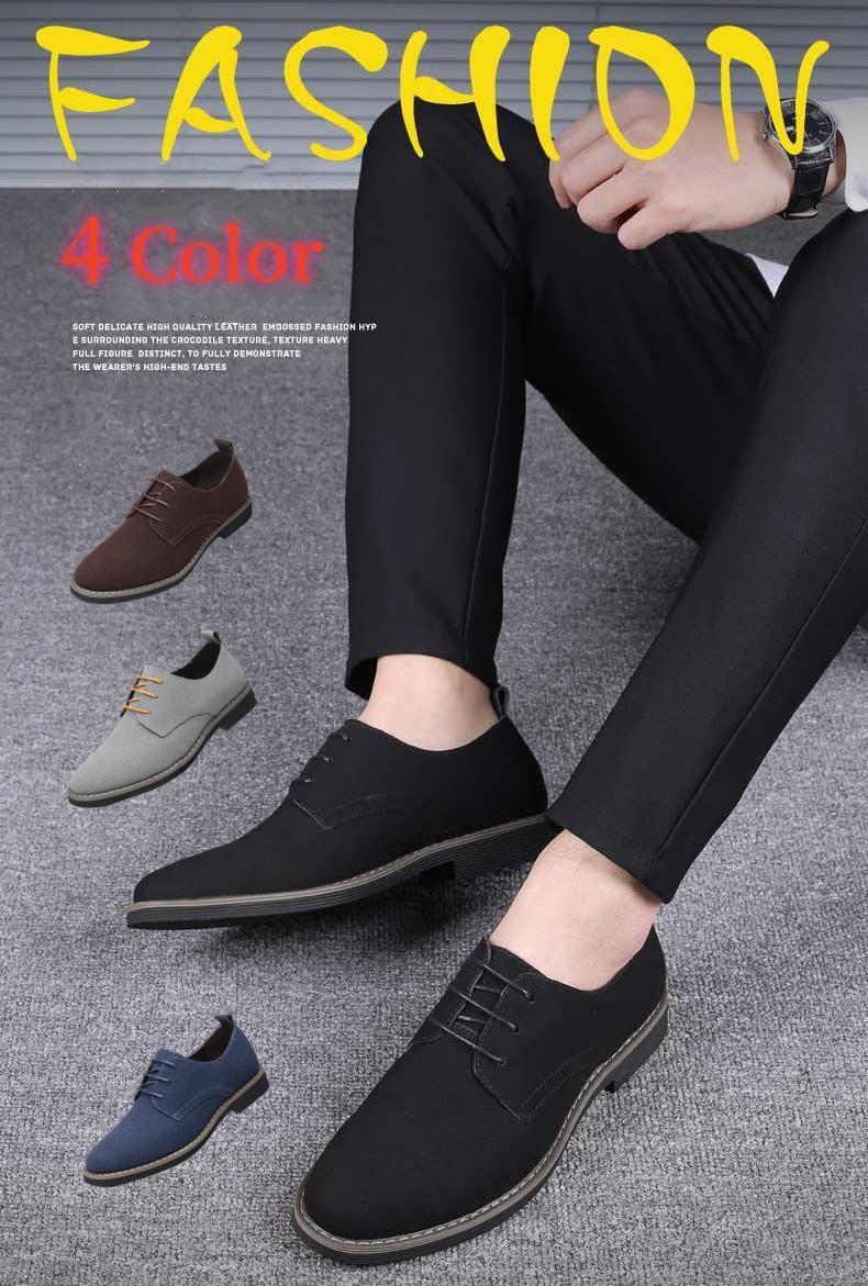 【楽天市場】スニーカー メンズ ビジネスシューズ カジュアル おしゃれ 通気性 耐久性 スエード 高品質 靴 男性用 24.5CM~29CM ...