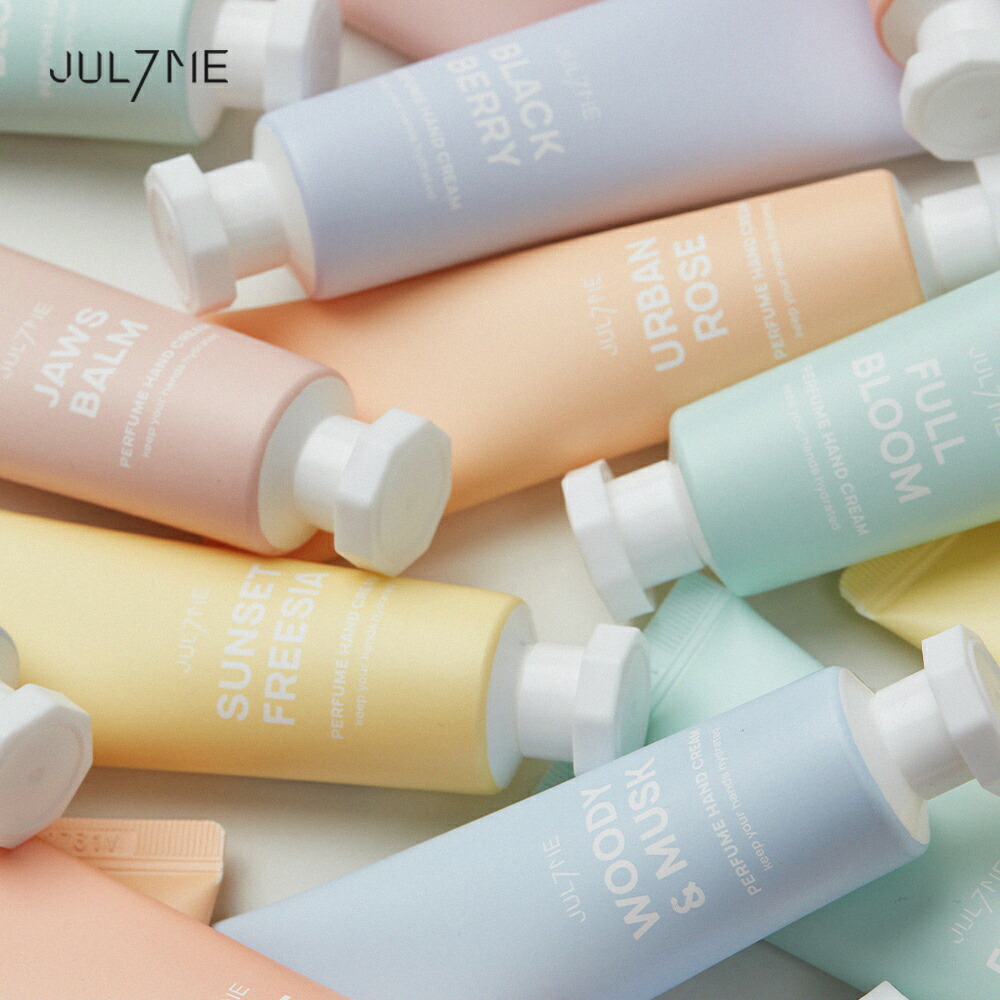 【楽天市場】★全商品送料無料★[Jul7me公式]パフュームハンドクリーム 30ml (7個入り) WE LOVE Hand Cream SET・韓国コスメ・香水・香り・ハンドクリーム・SNS ...