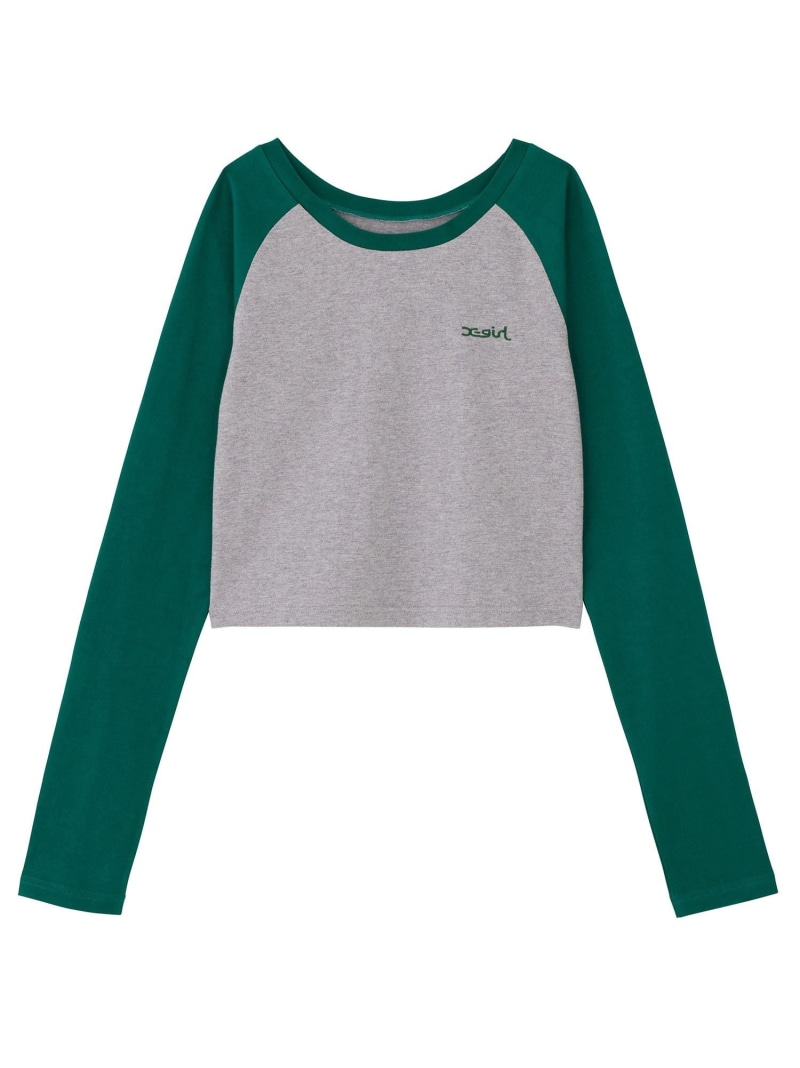 【楽天市場】【SALE／30%OFF】BABY RAGLAN TOP カットソー X-girl X-girl エックスガール トップス ...