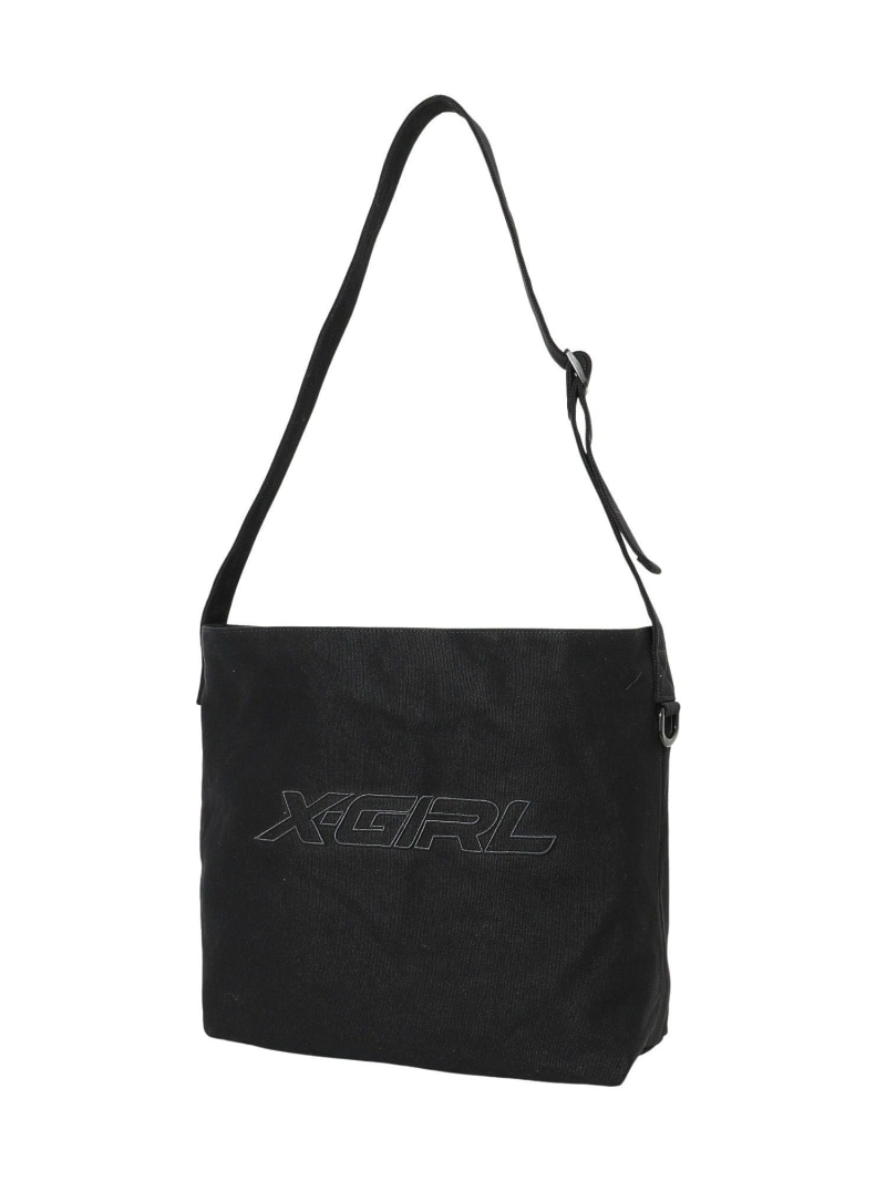 【楽天市場】【SALE／30%OFF】LOGO MESSENGER BAG X-girl X-girl エックスガール バッグ ショルダー ...