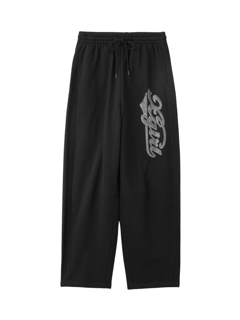【楽天市場】RHINESTONE CURSIVE LOGO SWEAT PANTS X-girl エックスガール パンツ その他のパンツ ...