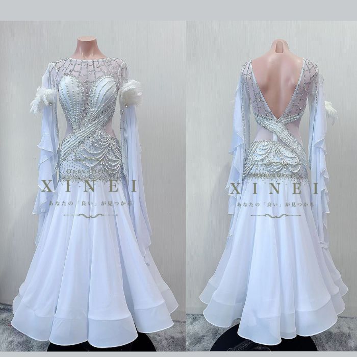 【楽天市場】【受注生産・セミオーダー】社交ダンス ドレス ダンスドレス ダンス衣装 発表会 ステージ衣装 モダンドレス ラテンドレス スカート 競技用 デモ用 練習用 ワンピース パーティー ...