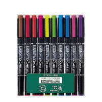 【楽天市場】ゼブラ 蛍光オプテックス ケア 10色セット （7色セット＋茶・赤紫・ダークブルー） (WKCR1-10C)：八木株式会社