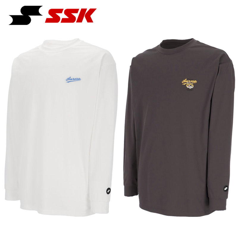 【楽天市場】SSK トレーニングウェア AURORAロングTシャツ オーバーサイズ ロンT 限定 BTE25013：カスカワスポーツ楽天市場店