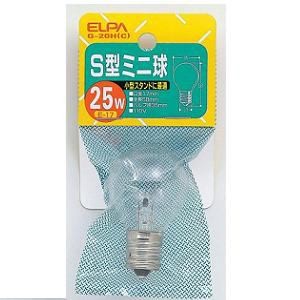 【楽天市場】ELPA G-20H(C) S型ミニ球 25W E17 クリア：ヤマダ電機 楽天市場店