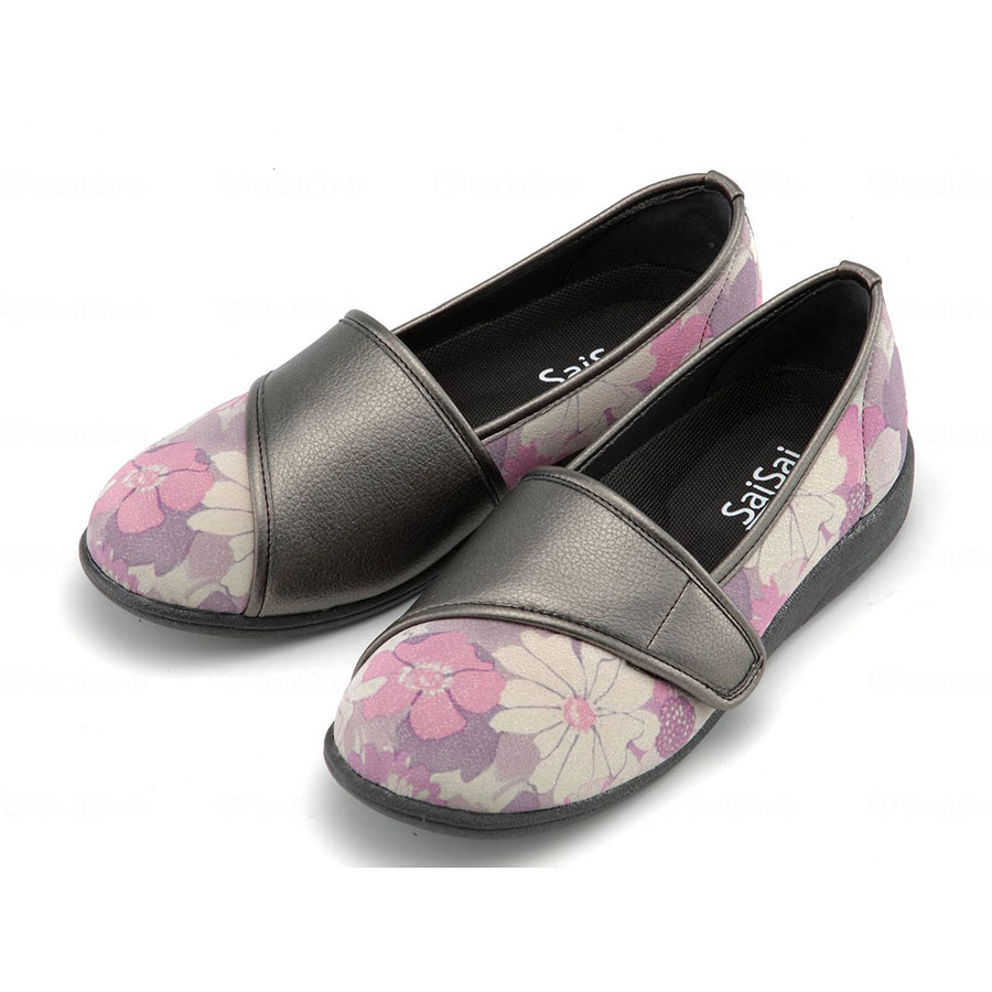 【楽天市場】SaiSai フラワープリント W940 フルールパープル 23.5：岡松薬局